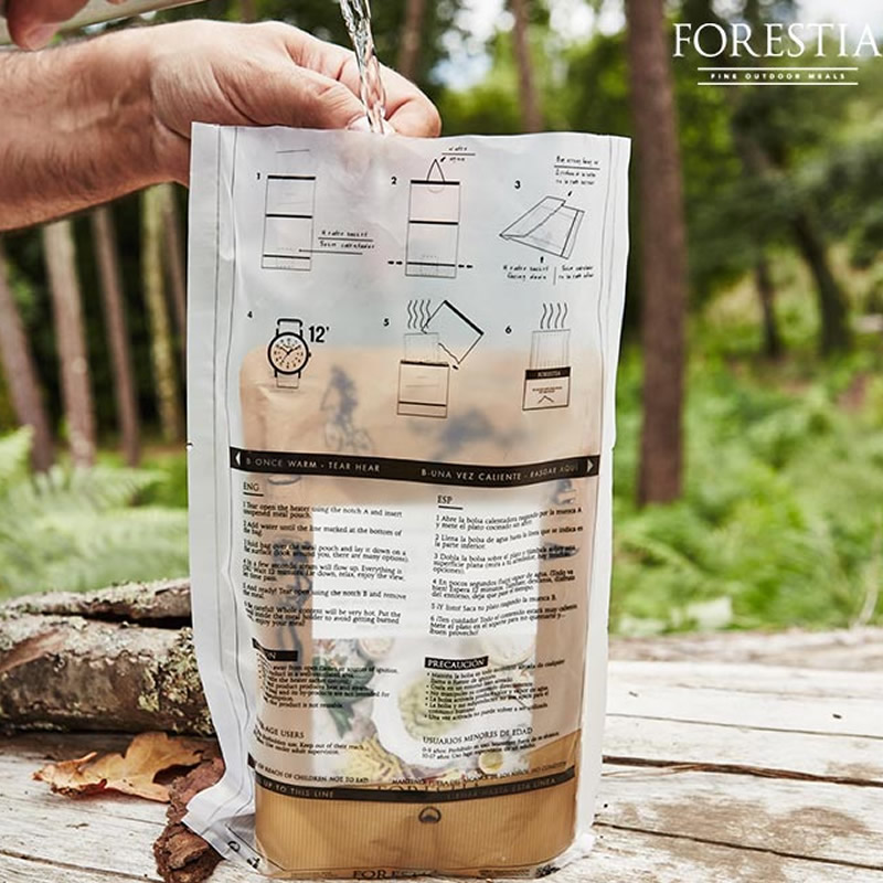 Alimentación: Forestia ternera stroganoff c/bolsa calentadora